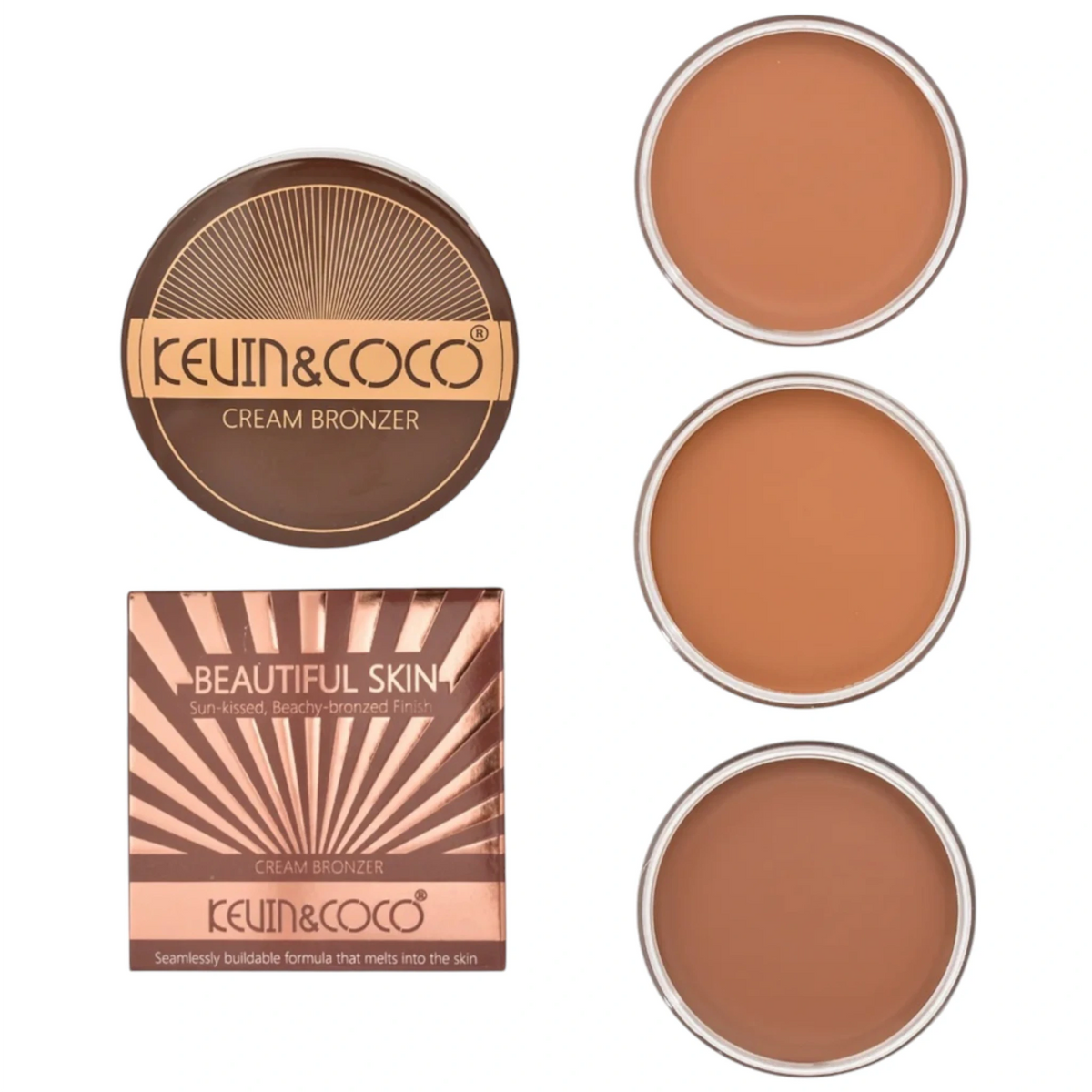 Bronceador en Crema - Kevin & Coco | Cosméticos al por Mayor – Cosmeticosalpormayor.com