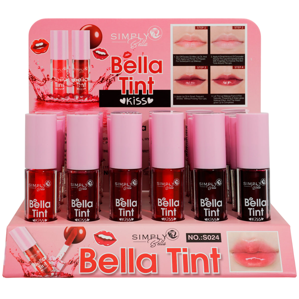 Tinte de Labios Bella - Simply Bella | Cosméticos al por Mayor ...