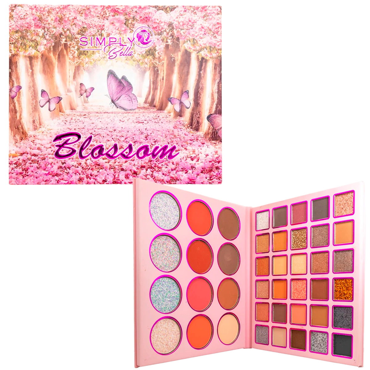 Paleta Blossom - Simply Bella | Cosméticos al por Mayor ...