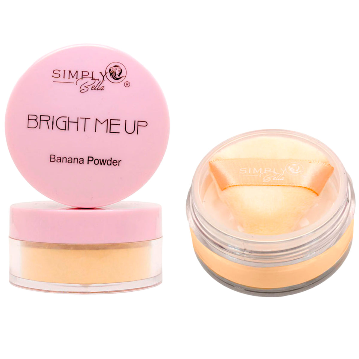 Polvo Banana Bright Me Up - Simply Bella | Cosméticos al por Mayor ...