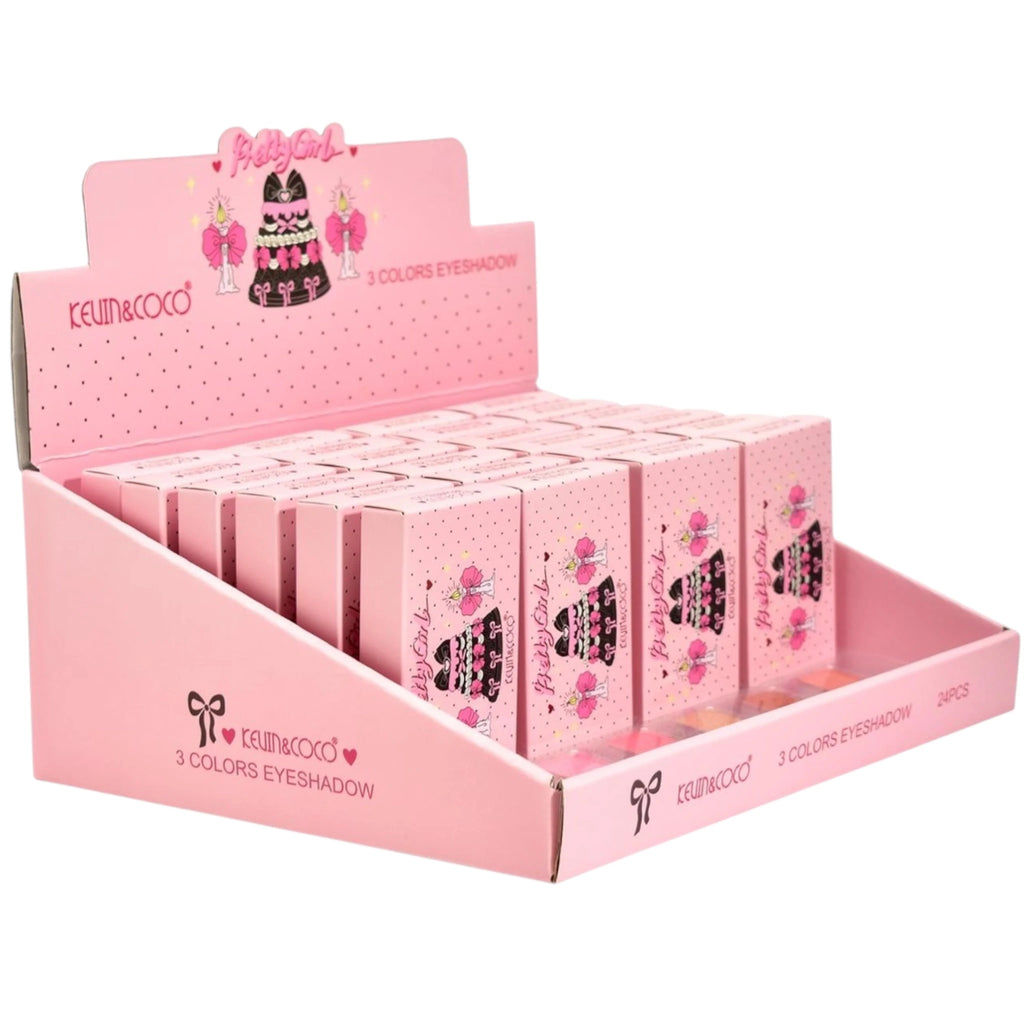 Sombra de Ojos 3 Colores Bell - Kevin & Coco | Cosméticos al por Mayor – Cosmeticosalpormayor.com