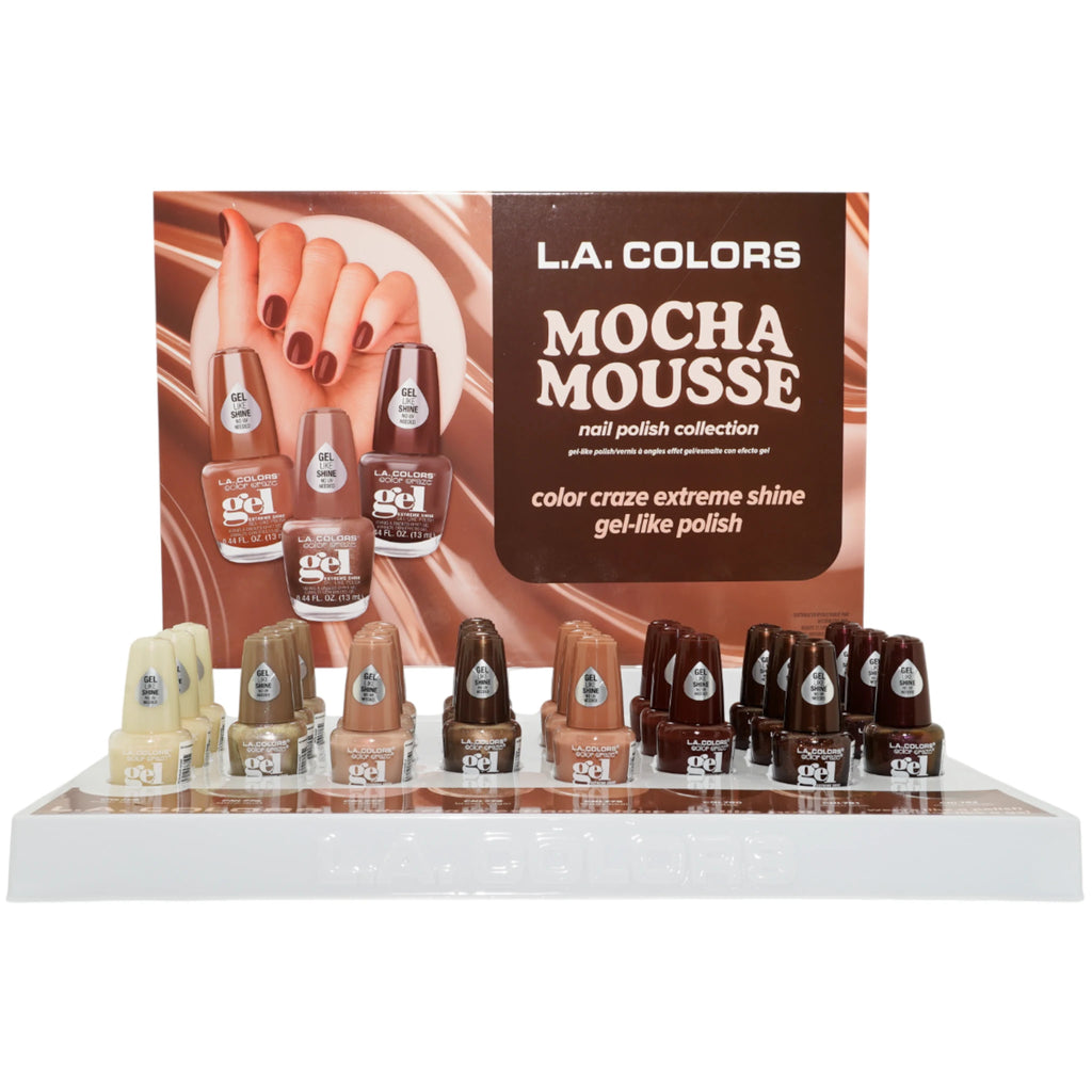 Esmalte de Uñas Colección Mousse Moca Polish | Cosméticos al por Mayor ...