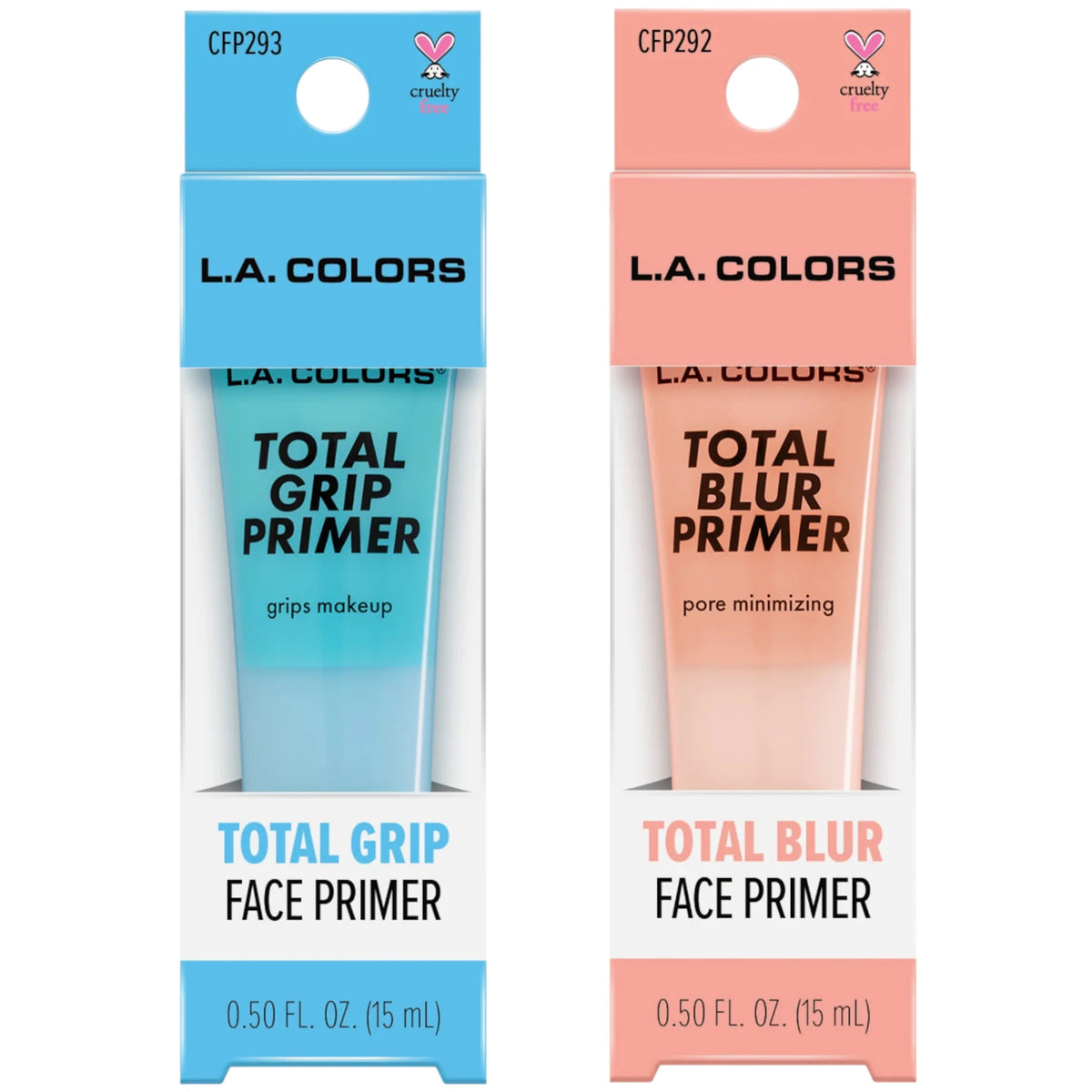 Primers Total Blur & Total Grip L.A. Colors | Cosméticos al por Mayor ...