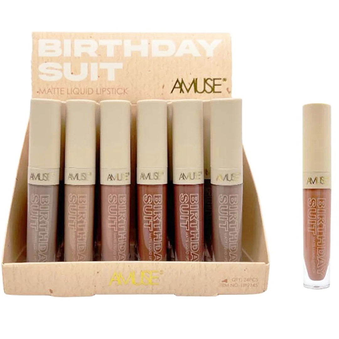 Lápiz Labial Líquido Mate Birthday Suit | Cosméticos al por Mayor ...