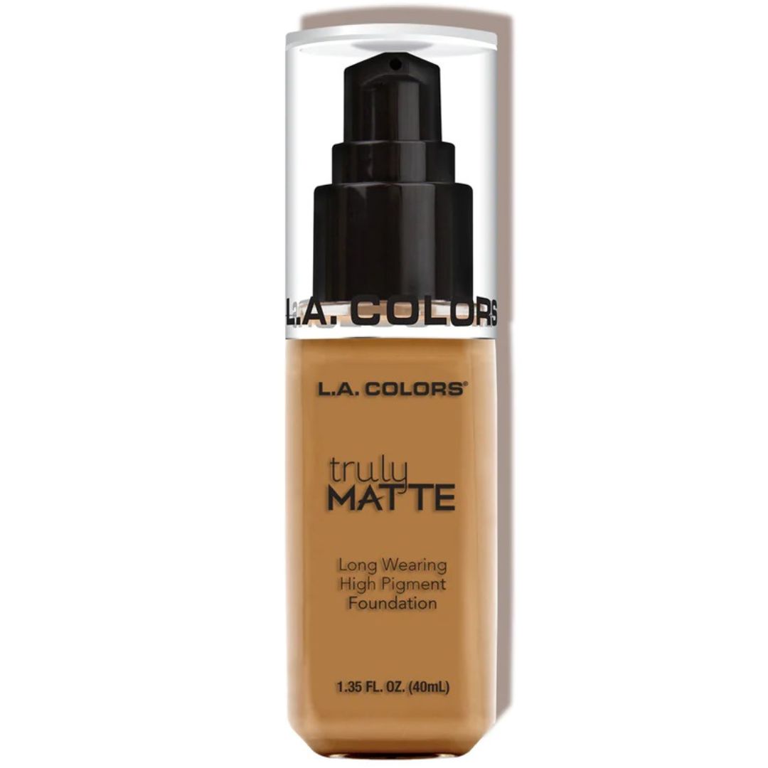 Base Truly Matte Cafe - L.A. Colors | Cosméticos al por Mayor ...