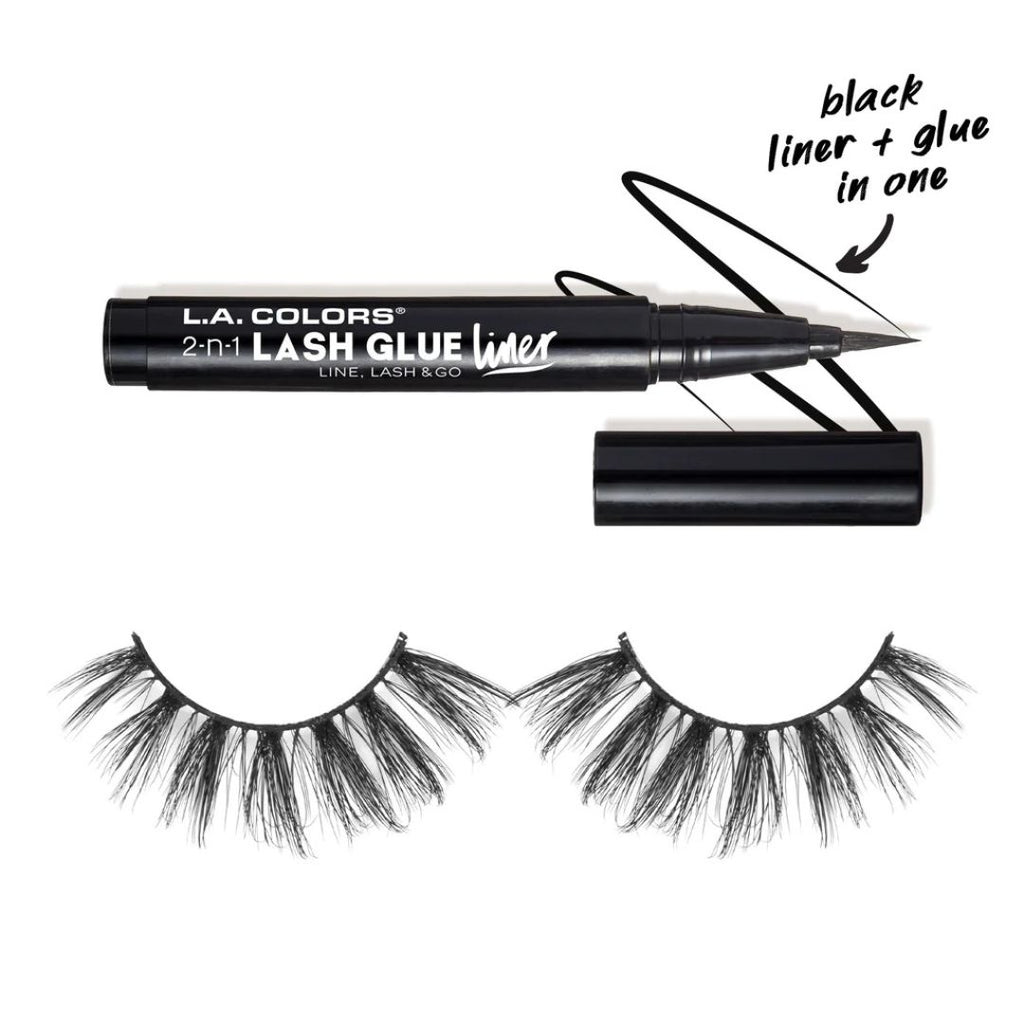 Kit de Pestañas 3D Faux Mink - L.A. Colors | Cosméticos al por Mayor ...
